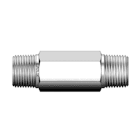 Superlok SS316 1/2" MNPT X 6.0" OAL HEX LONG NIPPLE | Ace Compression ...